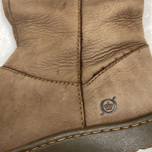 Born | Shoes | Born Brown Leather Boots In Great Condition But Soles ...